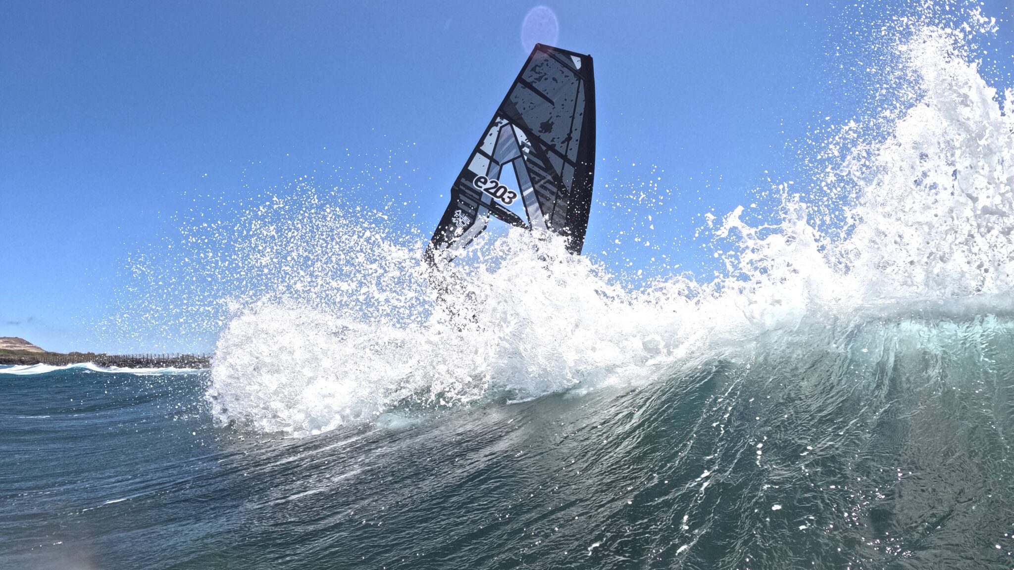 Point-7 Saltpro Windsurfing Wave Sail